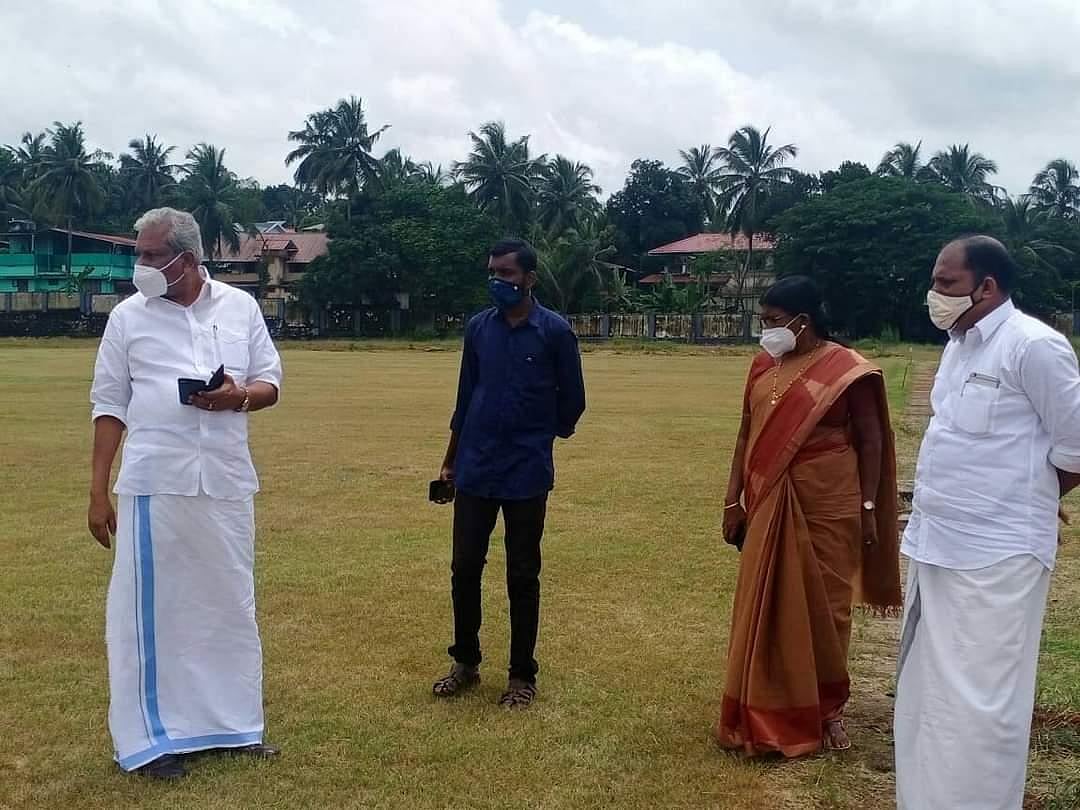 Refurbished GHSS Kunnamkulam ground in Thrissur all set for inauguration
