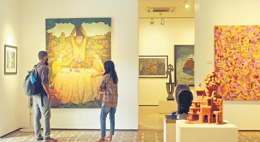 After eight months, Durbar Hall gallery opens doors to art lovers