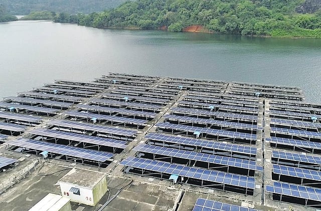 Banasura Sagar dam boasts of powerful run with solar panels