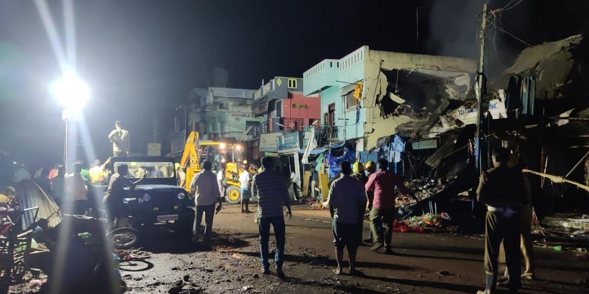 Fire at cracker shop kills five in Tamil Nadu's Kallakurichi district