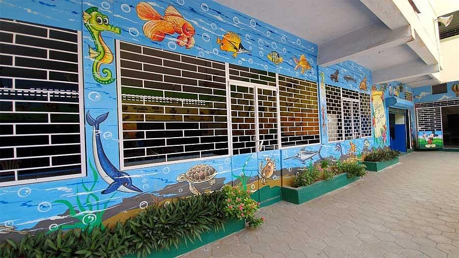 Erode schools add dash of colour to infuse positive energy in kids