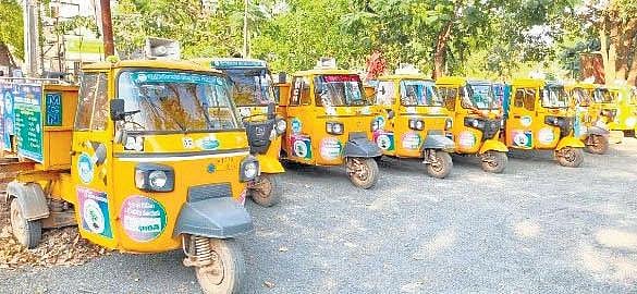 Hyderabad's MAUD department acquires 5,000 additional Swachh Auto Tippers
