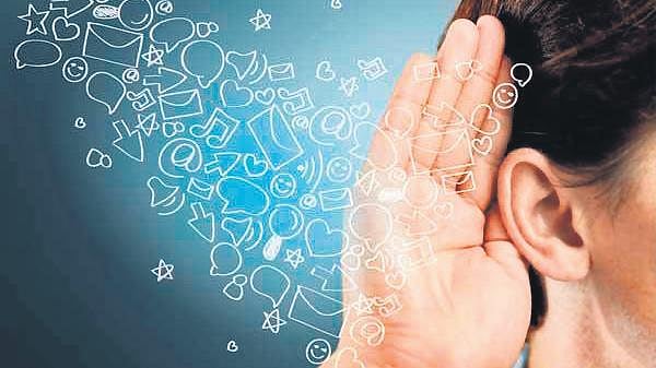 Lend an ear to listen, not to hear