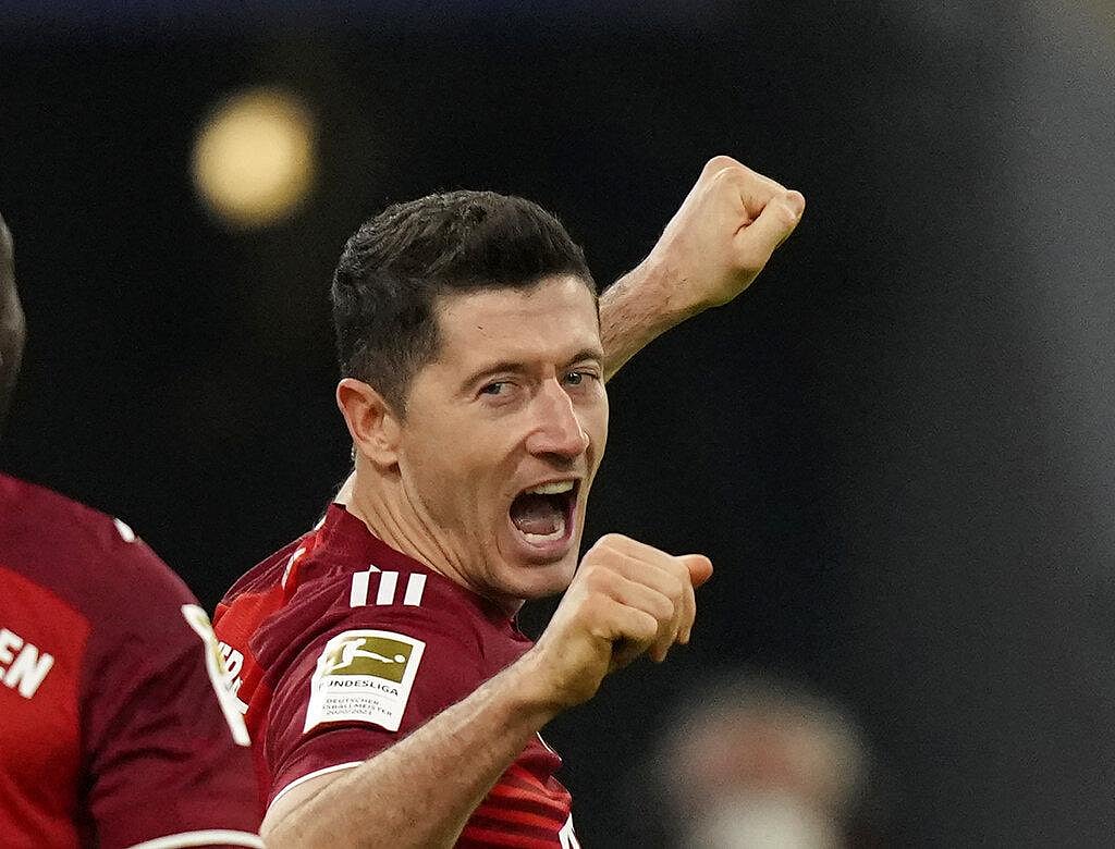 Goal machine! Lewandowski scores in Bayern win for 60th goal of 2021