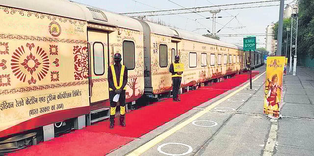 Country’s first Ramayan circuit train chugs off on 17-day journey