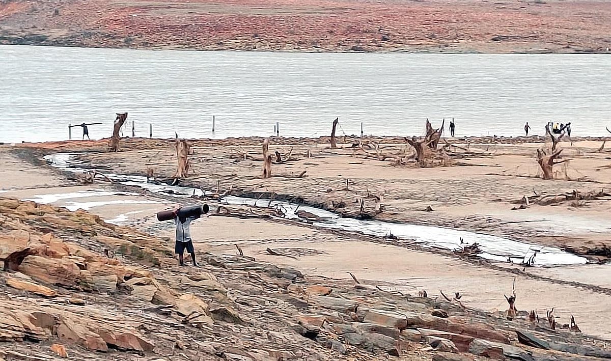 Empty Annamayya project concern for drinking, agriculture needs as it ...