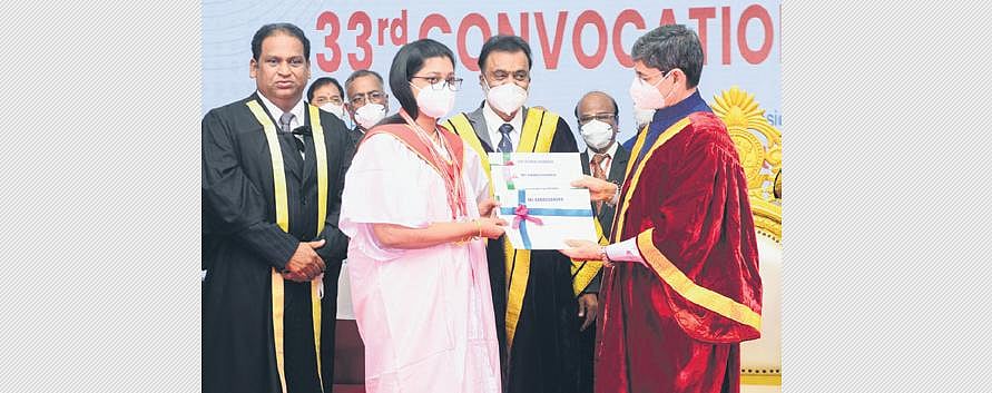 Degrees given to more than 1,800 students at SRIHER