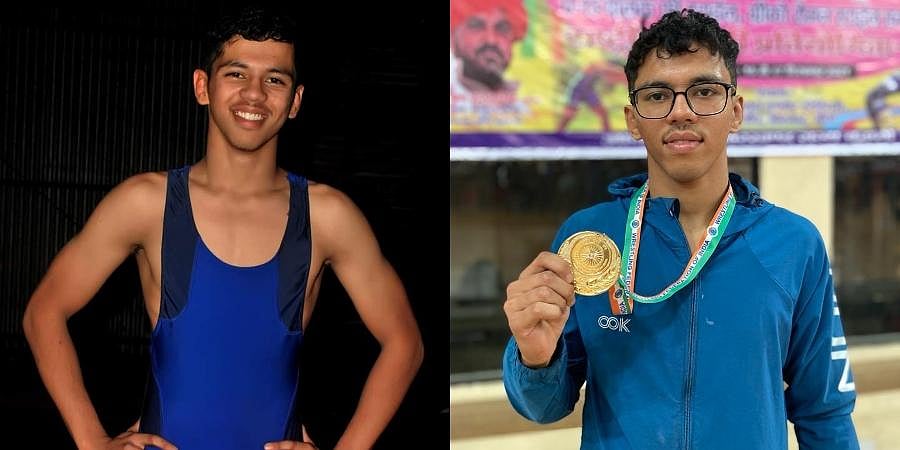 'This is for her': Wrestler Mahesh wins gold on first death anniversary ...