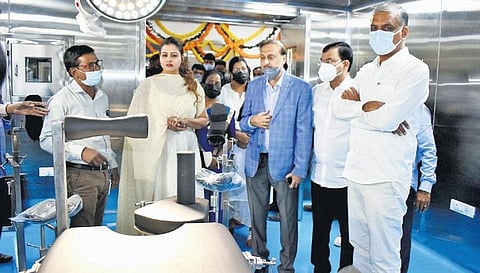 MEIL at forefront in helping patients: Telangana Minister Harish Rao