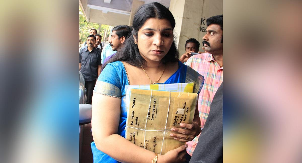 Saritha Nair arrested by Kasaba police in solar scam case