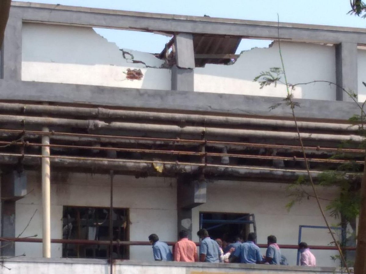 Two workers killed, six injured in blast at chemical factory in Andhra ...