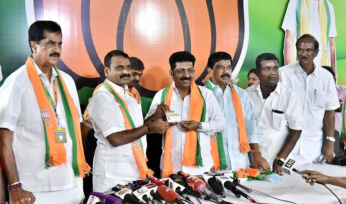 BJP cadre shell shocked as DMK MLA joins party in morning, gets Madurai ...