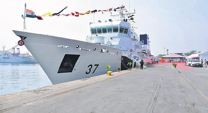 INC patrol vessel Vajra commissioned