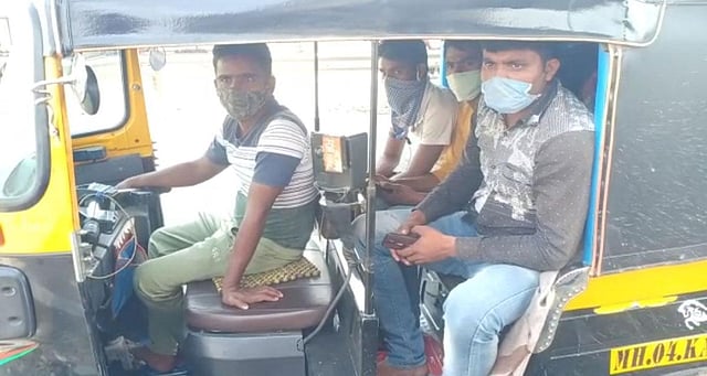 With weekend lockdown and night curfew back in Mumbai, auto drivers ...
