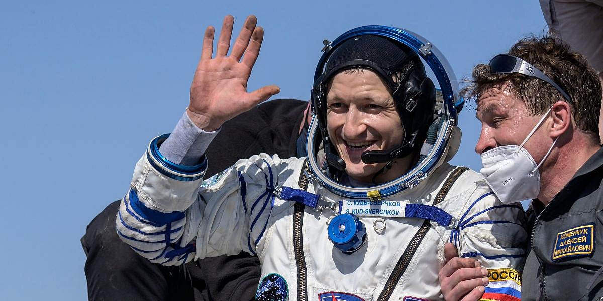 Two Russian cosmonauts, NASA astronaut return from International Space ...