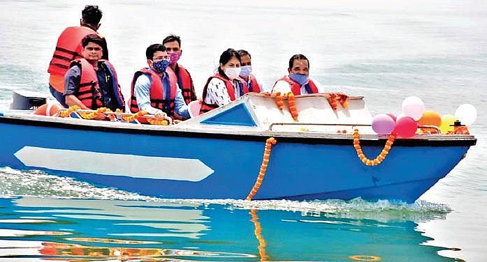 Water sports facility inaugrated at Odisha's Hirakud Dam, to boost ...