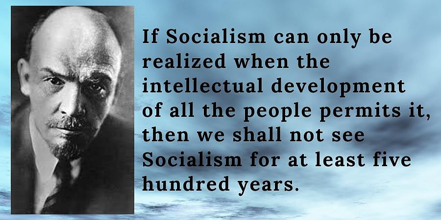 Vladimir Lenin Quotes Original Vintage Poster VLADIMIR LENIN