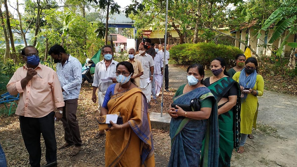 Voter turnout in Kerala down from 2016, rival fronts claim Lord Ayyappa ...