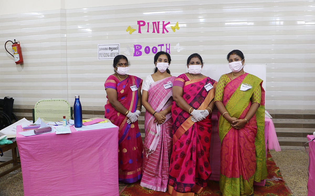 'Womaned' booths send a strong message on women empowerment