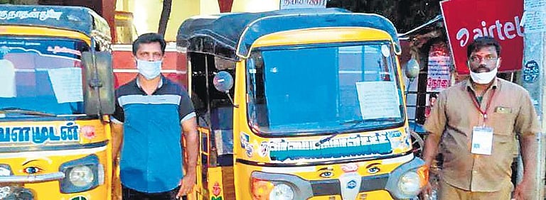 Praise comes calling to Madurai auto drivers transporting patients free ...