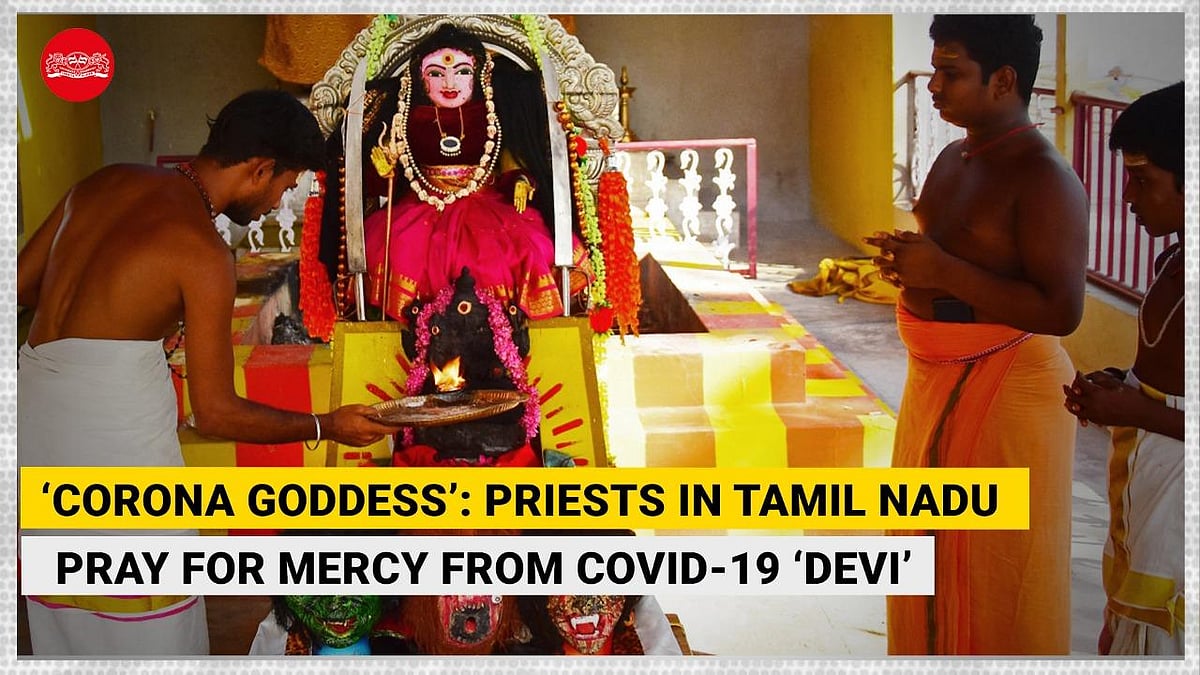 Corona Goddess: Temple dedicated for ‘Corona Devi’ in Tamil Nadu’s ...