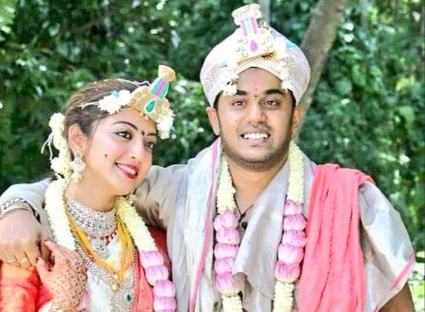 Actress Pranitha Subhash marries businessman Nitin Raju in private ceremony