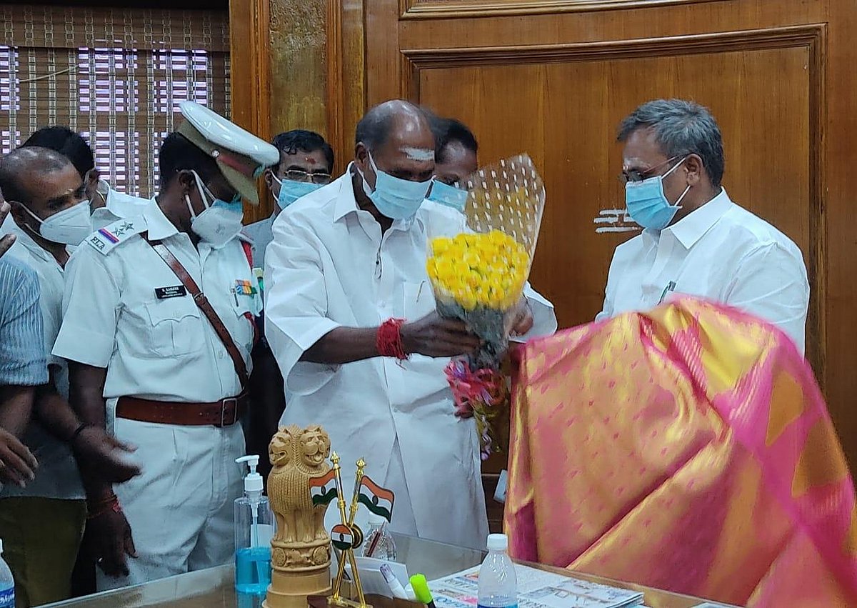 BJP's 'Embalam' R Selvam elected Speaker of Puducherry Assembly