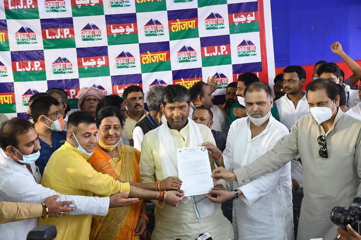 Lok Janshakti Party gets new national president after leadership coup ...