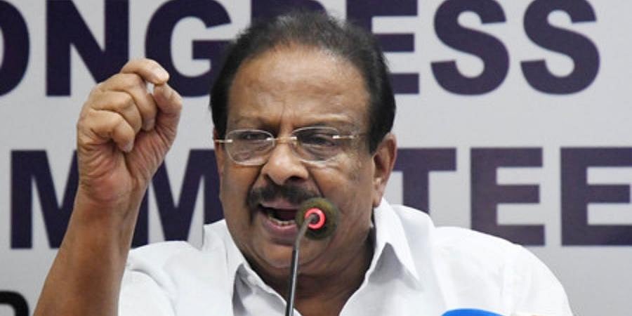 Sudhakaran wins space and time in Kerala media, hearts of Congress workers
