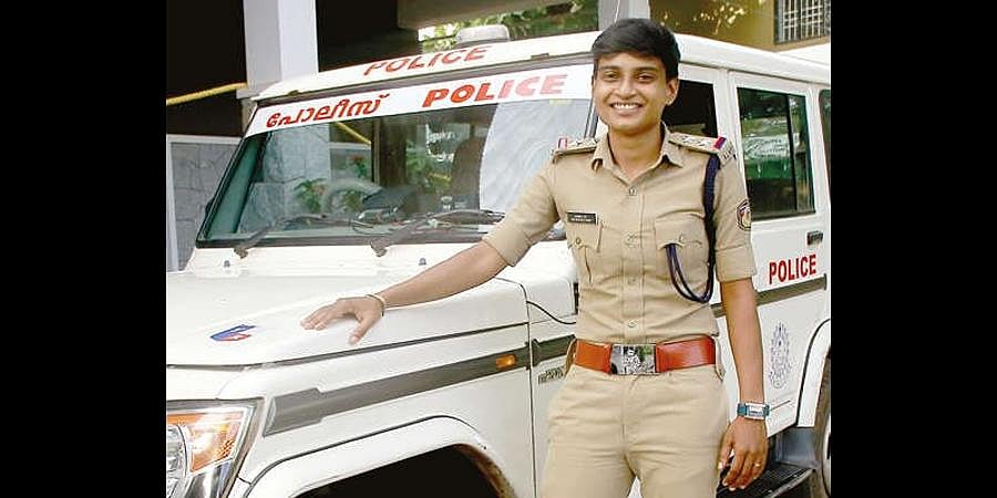 10 years ago she sold lemonades at Varkala, now she's a Sub Inspector there