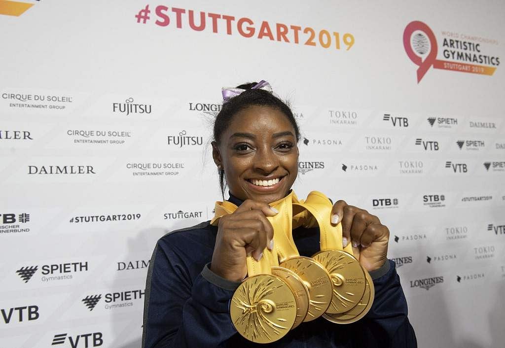 Tokyo Games: US gymnast Simone Biles becomes first athlete to get own ...