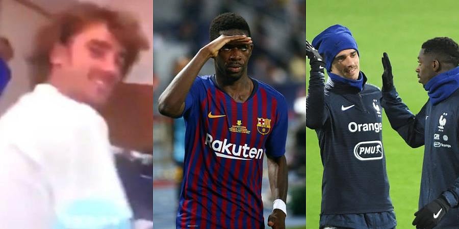 Ousmane Dembele, Antoine Griezmann racism row explained: Why 'Stop ...