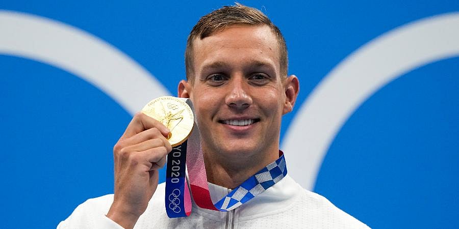 Golden dash: Caeleb Dressel claims fourth gold, seven medals for Emma ...
