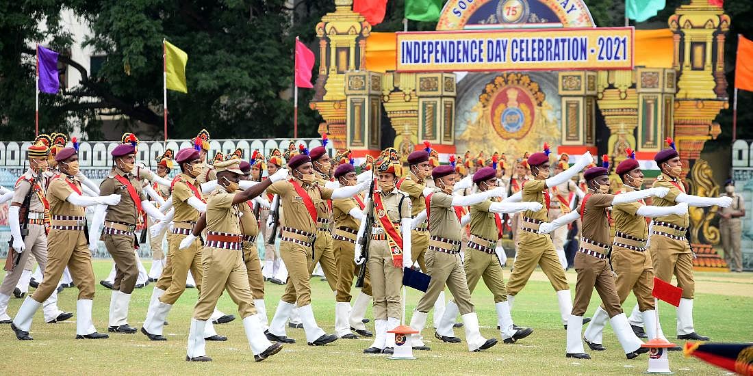 A march for the past: Scenes of Independence Day celebrations across ...