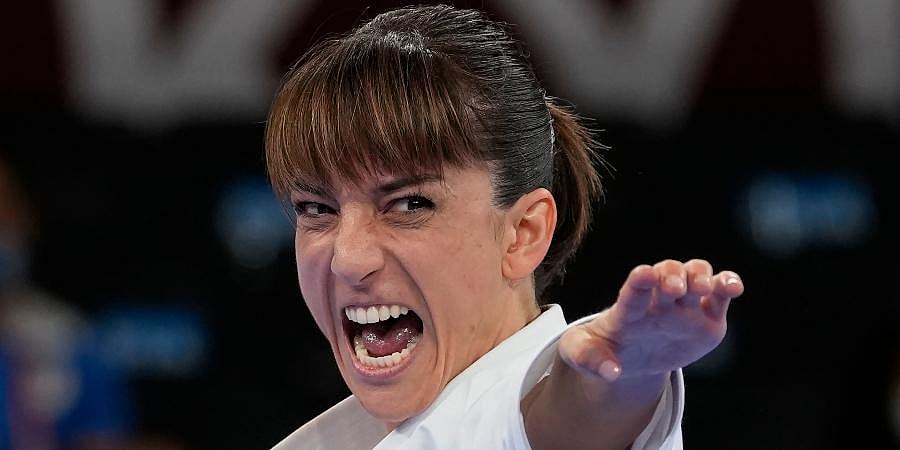 Sandra Sánchez leads first three champions in karate's Olympic debut