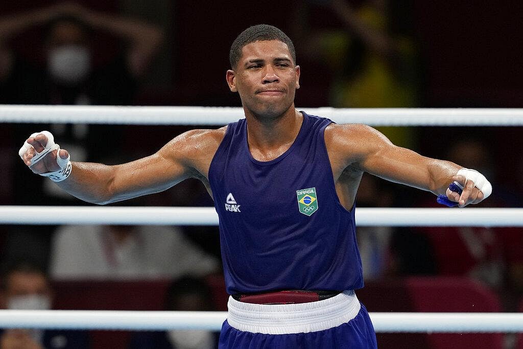 Brazilian Olympic boxing champion says 'got lucky' with stunning ...
