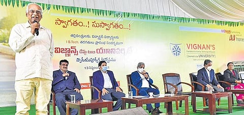 Vignan University welcomes students for new academic year