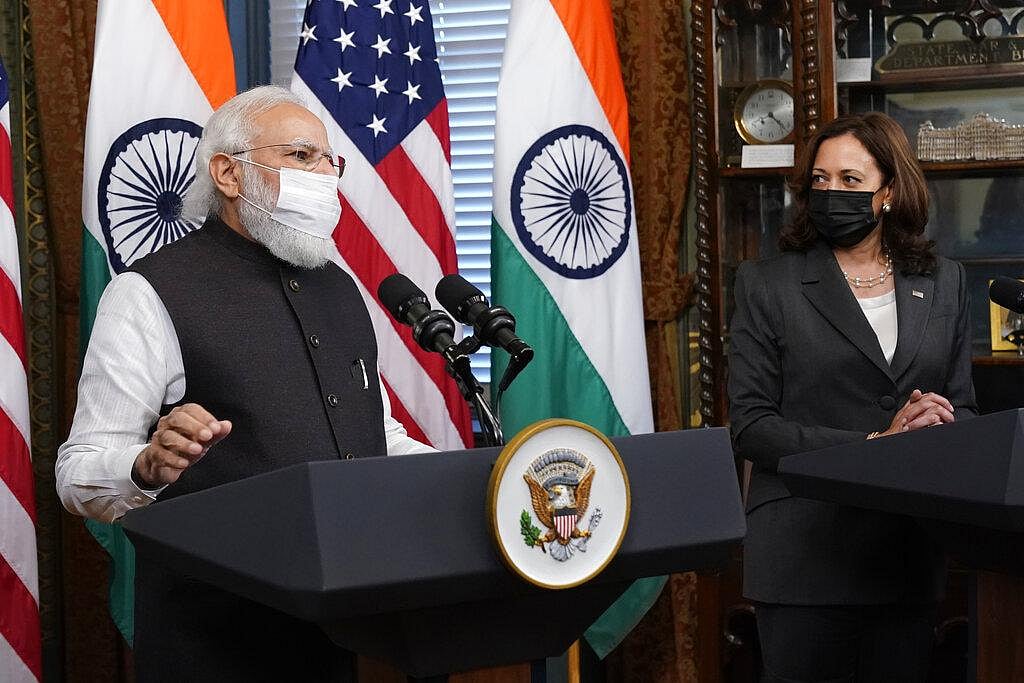 PM Modi meets US Vice President Kamala Harris; discusses bilateral ties ...