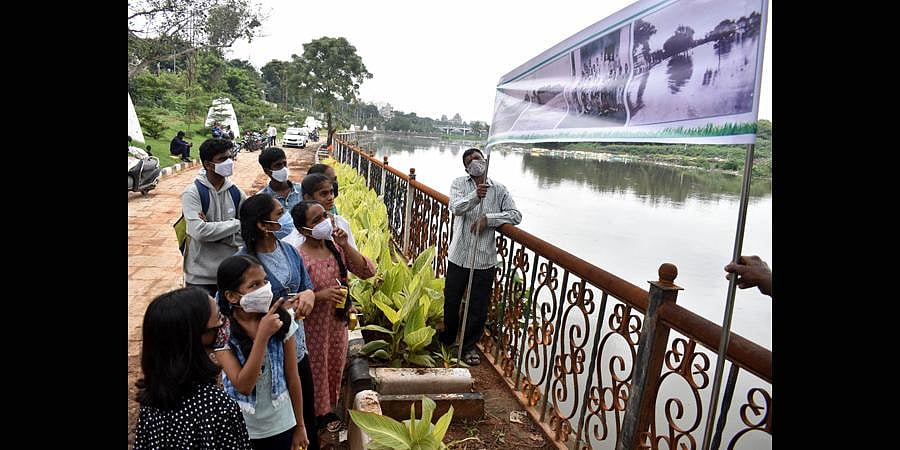 Musi River Front Walk draws attention to river pollution