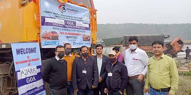 North-East Frontier Railway operates first Parcel Cargo Express Train ...