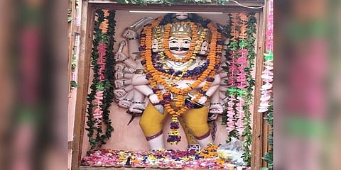 A temple dedicated to demon king Ravana in Kanpur