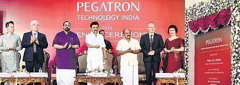 Pegatron’s iPhone plant opened at Chengalpattu