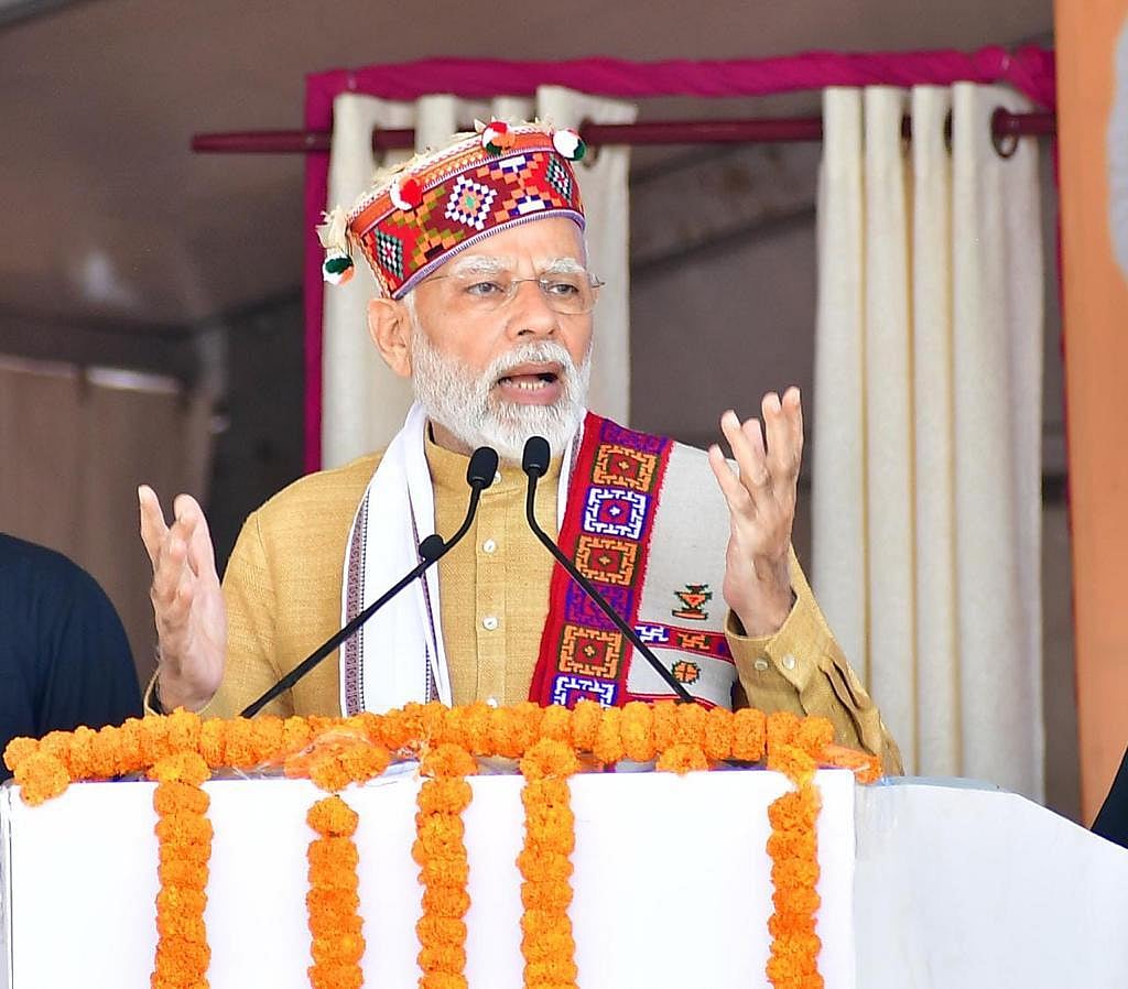 'New India is growing rapidly', says Modi in Himachal