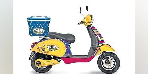 Hyderabad city based Popsicle brand Skippi launches freezer bikes