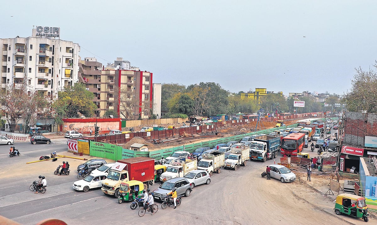Delhi ashram flyover work to be completed on time: PWD officials