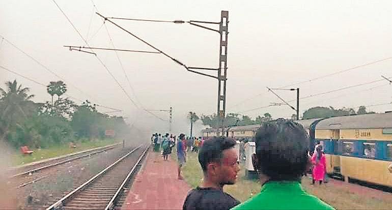 Balasore: Fire in train coach, none hurt