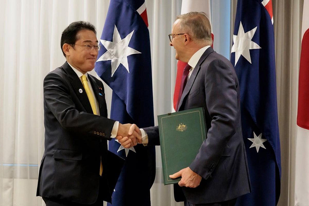 Japan Australia Agree To Boost Defense Pact Amid Chinas Growing