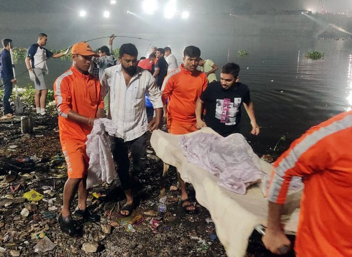 12 relatives of Rajkot MP Mohan Kundariya killed in Morbi bridge tragedy 12 relatives of Rajkot MP Mohan Kundariya killed in Morbi bridge tragedy