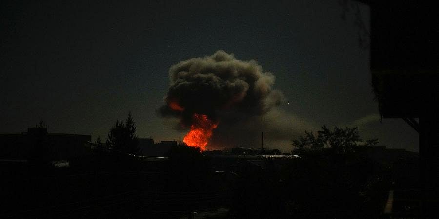 Multiple explosions rock eastern Ukraine city of Kharkiv