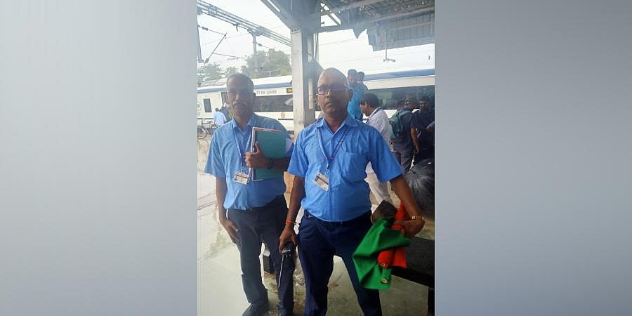 Loco pilots delighted at the opportunity to steer first run, meet PM